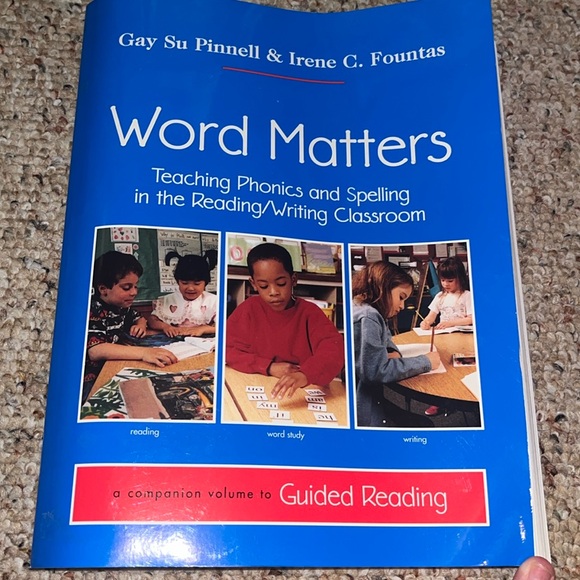Fountas & Pinnell | Other | Fountas Pinnell Word Matters Teaching ...